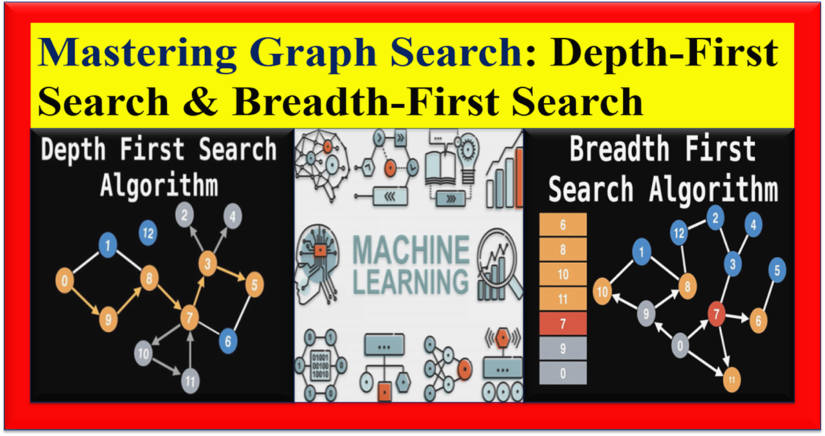 Mastering Graph Search: Depth-first search & Breadth-first search for Machine Learning Beginners ...