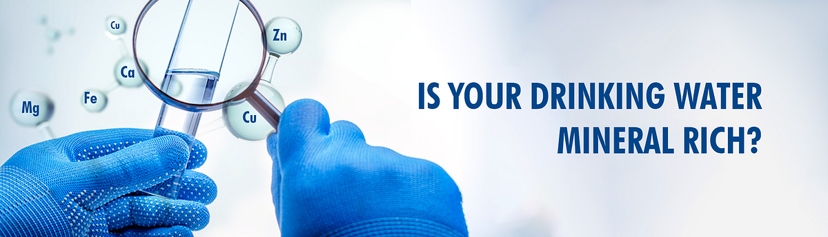 Is Your Drinking Water Mineral Rich? | by Kitz Filter | Medium