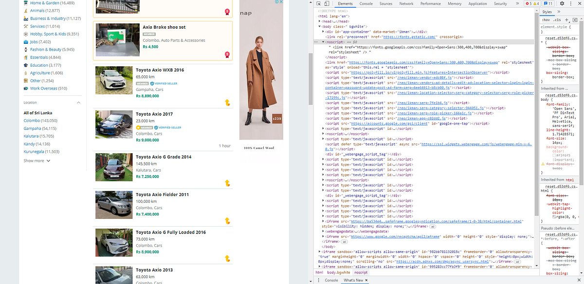 Web Scraping API with java + spring boot + jsoup | Medium