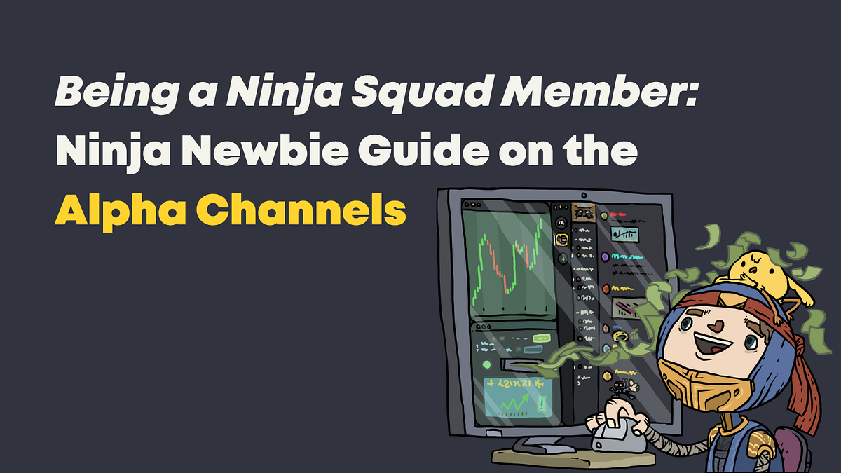 Being a Ninja Squad Member: Ninja Newbie Guide on the Alpha Channels ...