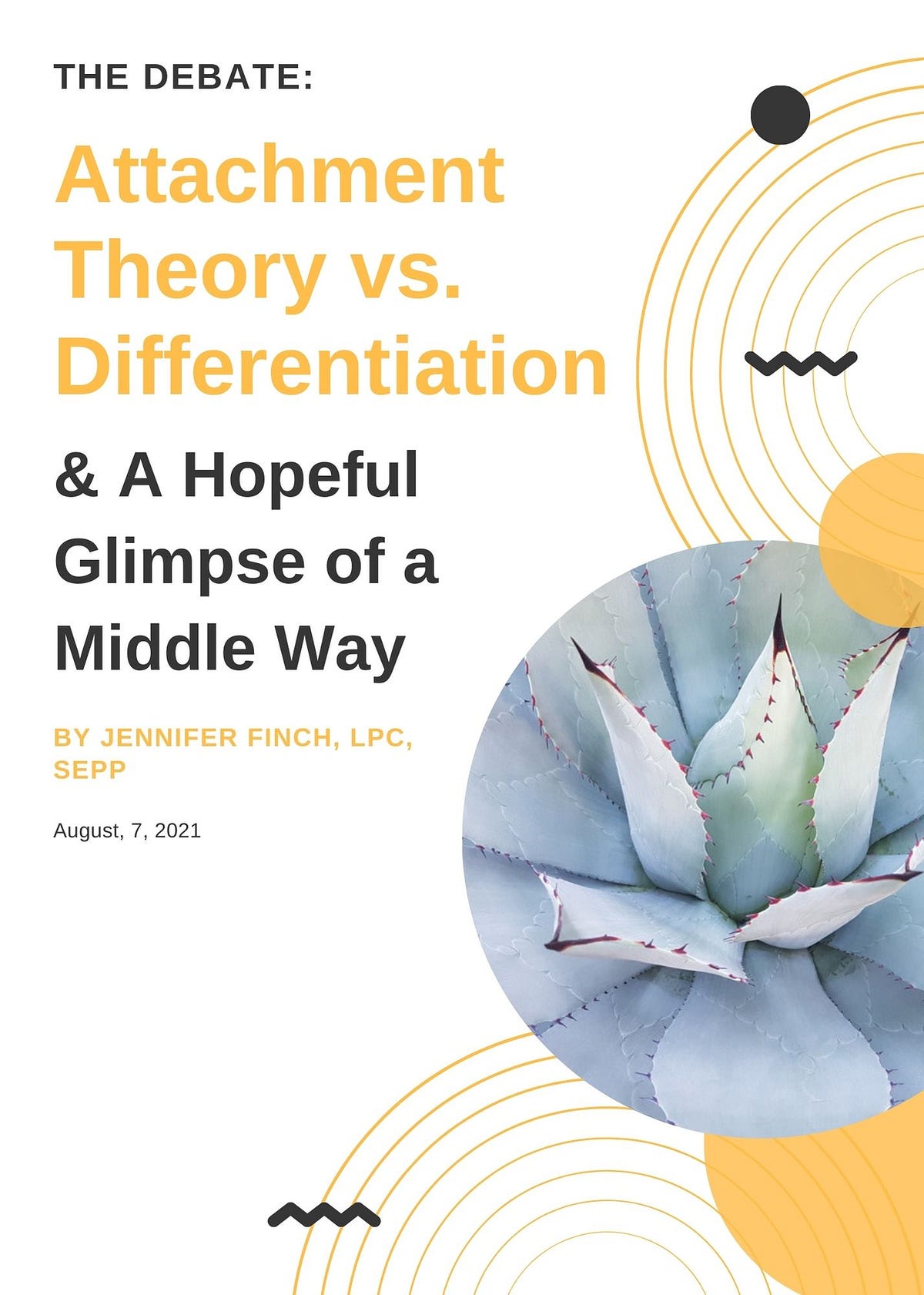The Debate: Attachment Theory vs. Differentiation & A Hopeful Glimpse ...
