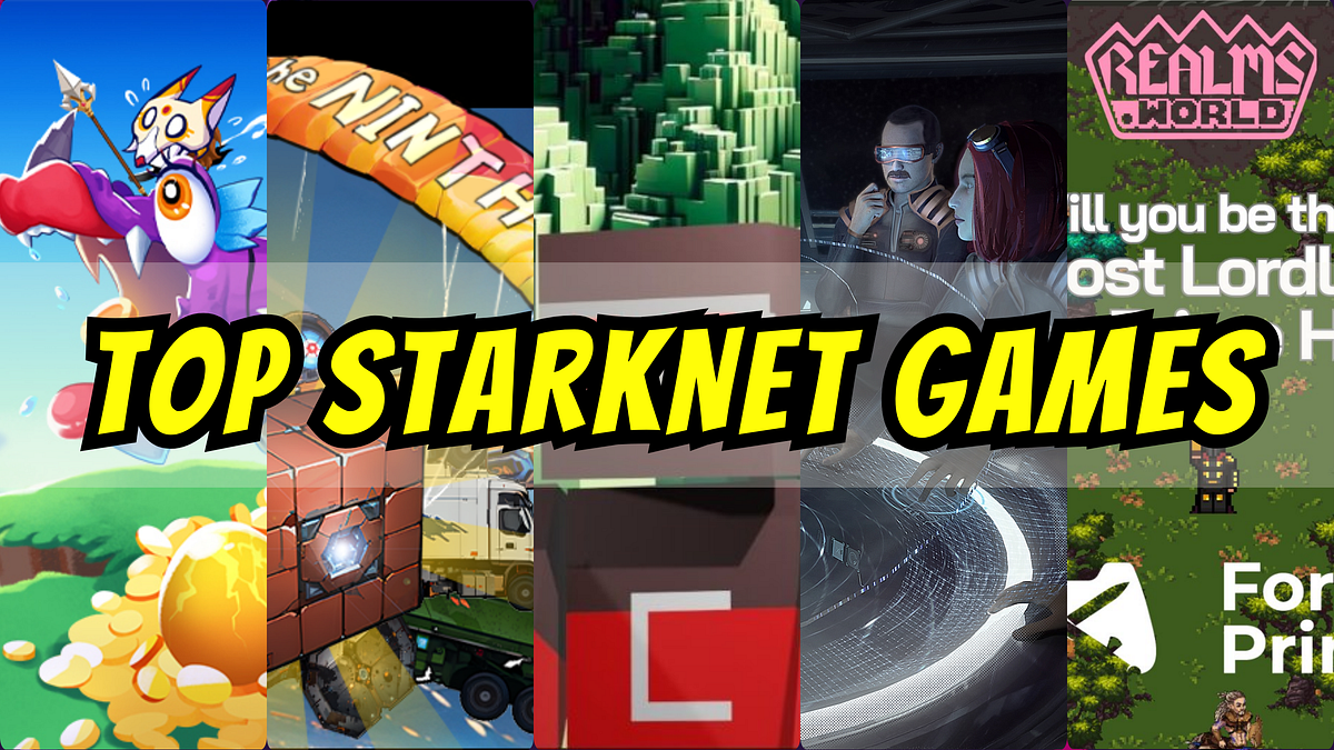 Top 5 Play To Earn Games in Starknet | by Shelley Mae | Medium