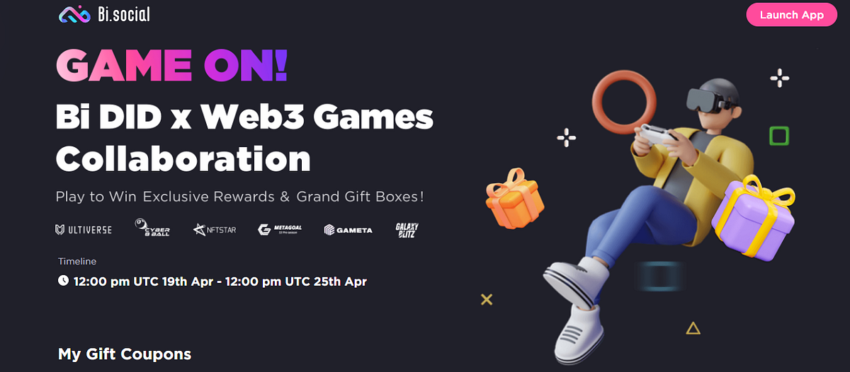Game On! Bi DID x Web3 Games Collaboration | by UZI9911 | Medium
