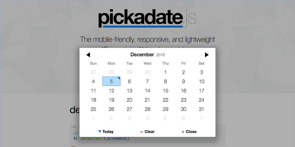 Datepickers and Directives for AngularJS | by Alvaro Flores | AngularJS and stuff | Medium