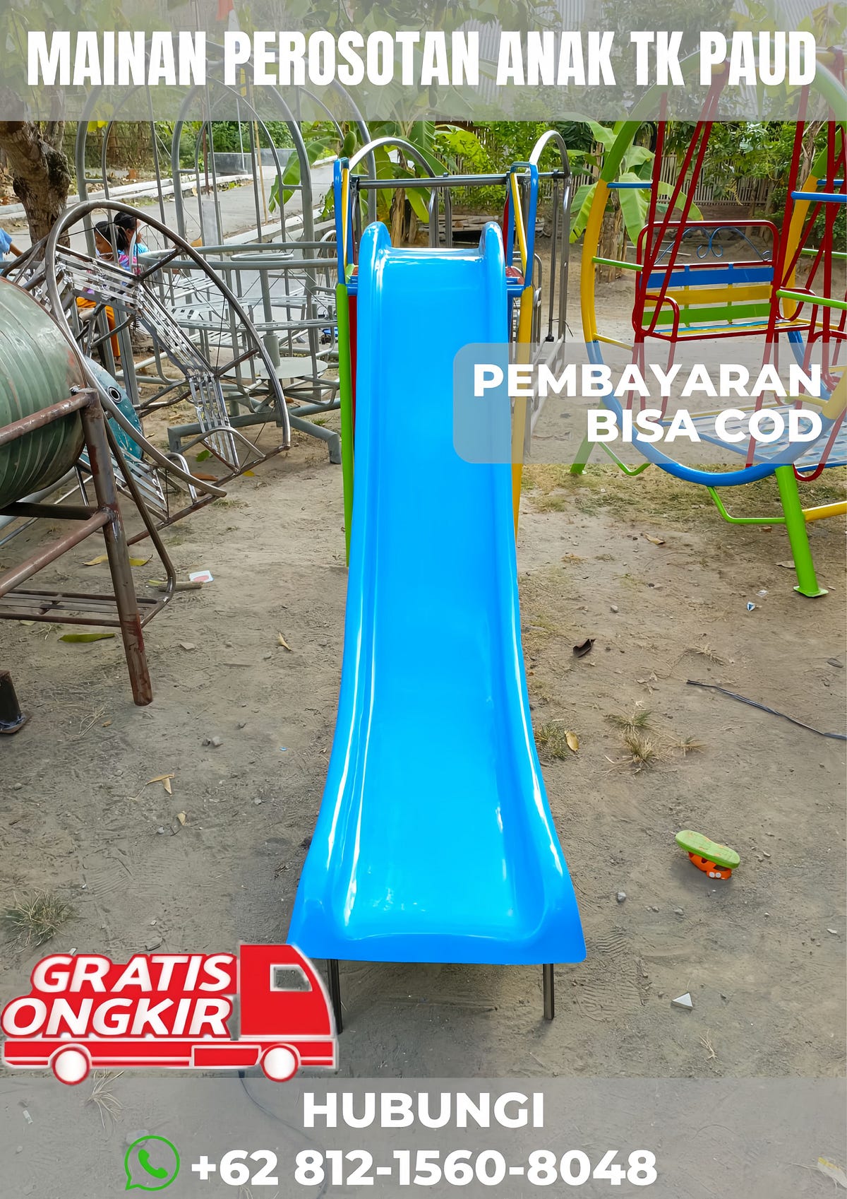 WA +62 812–1560–8048 Centra Perosotan Anak Tk Modern Dan Playground Dari Kayu Kec Bulak Surabaya ...