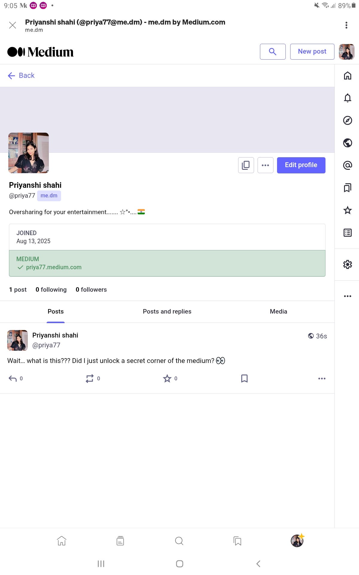 I Just Discovered This New Feature on Medium | by Priyanshi shahi | Write A Catalyst | Aug, 2025 ...