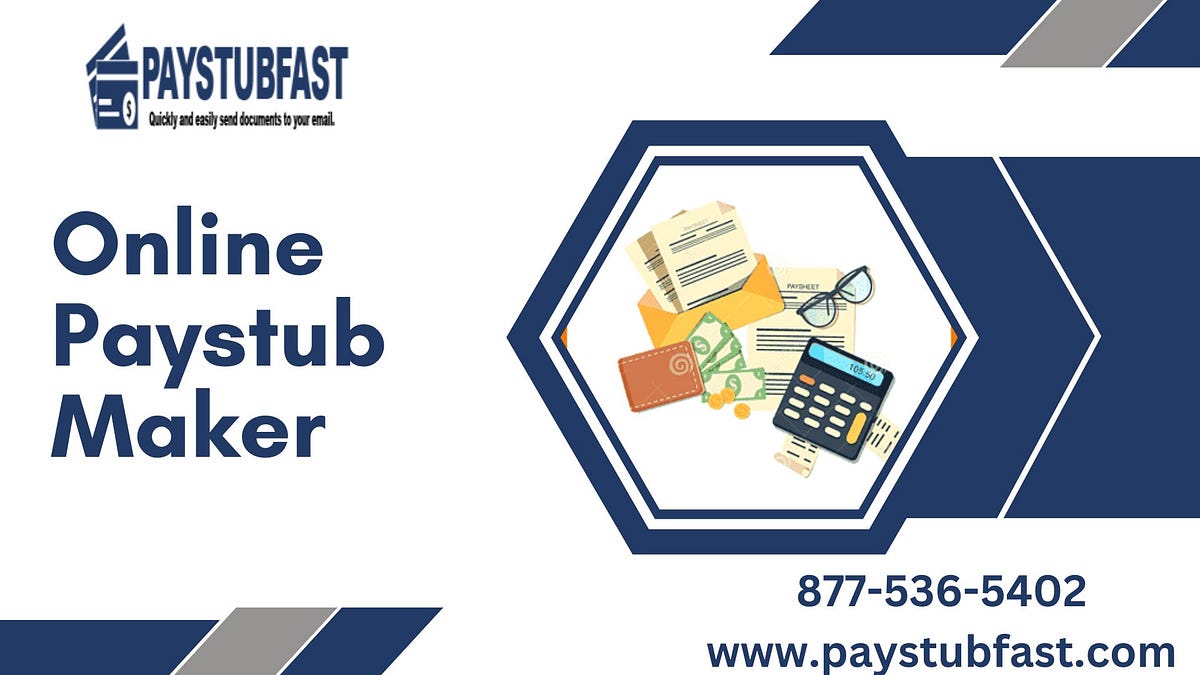 Online Paystub Maker - Pay Stub Fast - Medium