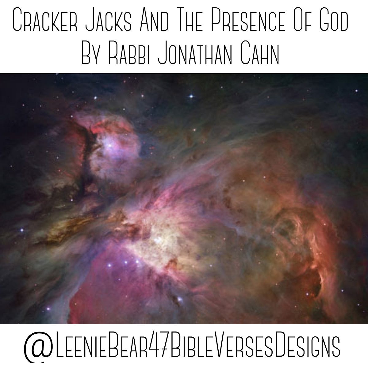 Cracker Jacks And The Presence Of God By Rabbi Jonathan Cahn | by ...