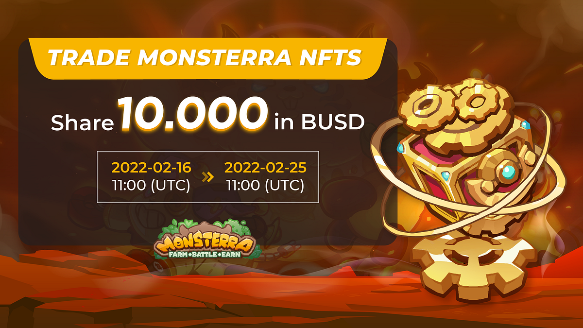 Monsterra x Binance NFT Promotion: Trade Monsterra NFTs, Share $10,000 ...