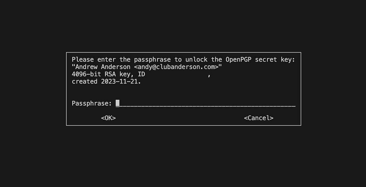 git commit fails, GPG signing not working | by Andy Anderson | Medium git commit fails, GPG signing not working | by Andy Anderson | Medium