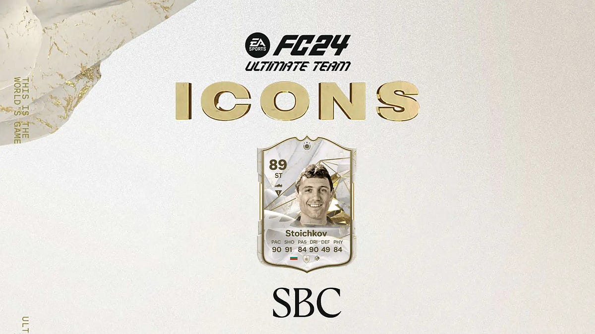 Hristo Stoichkov SBC: Get an Icon Card in EA FC 24 | Futcoin | Medium