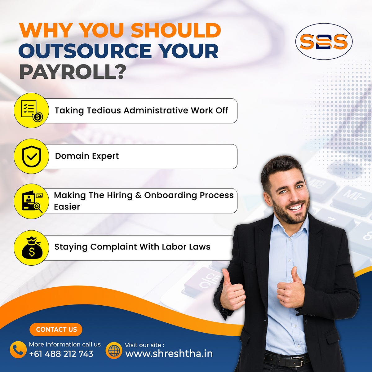 Top 4 reasons why you should outsource your payroll with SBS - Shreshtha Business Solutions - Medium