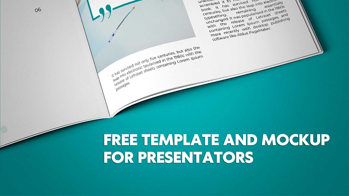 FREE Premium Template & Mockup | Behance | by Rahul Brohma | Medium