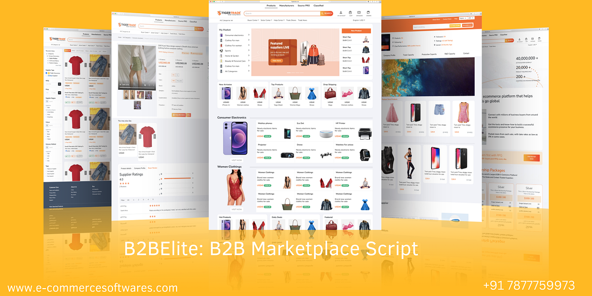B2BElite: B2B Marketplace Script - e-commercesoftwares - Medium