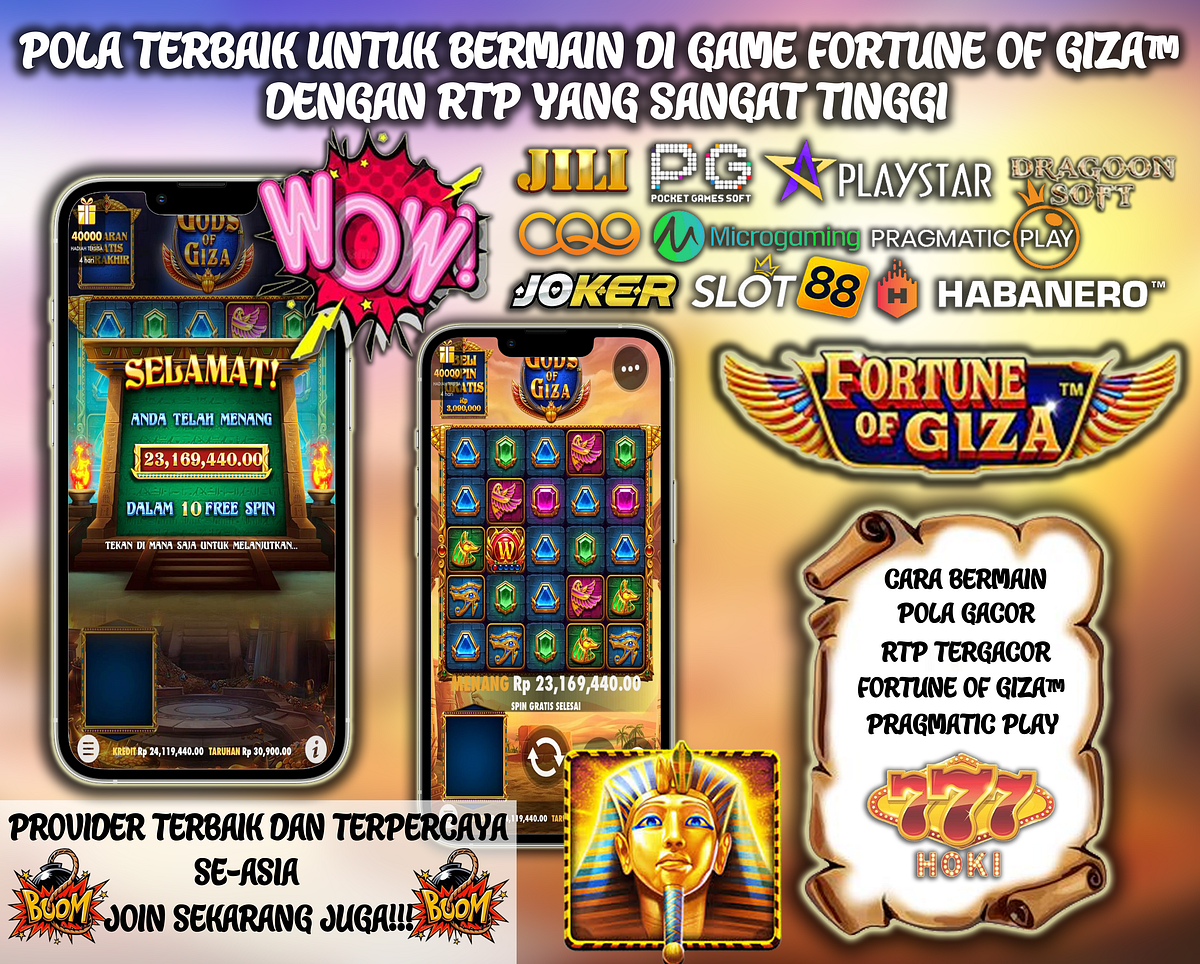 Pola Terbaik Untuk Bermain Di Game Fortune of Giza™ Dengan RTP 95.51%.. | by Slot Gacor | Jul ...