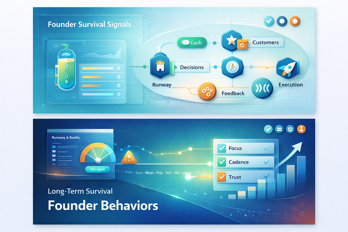 10 Founder Behaviors That Predict Long-Term Survival | by Vectorlane ...