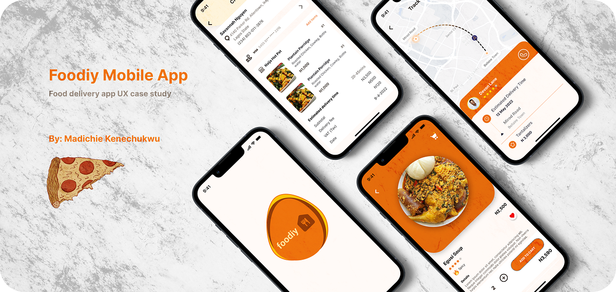 Case study: Food delivery app (foodiy) | by Kenechukwu Madichie | Medium