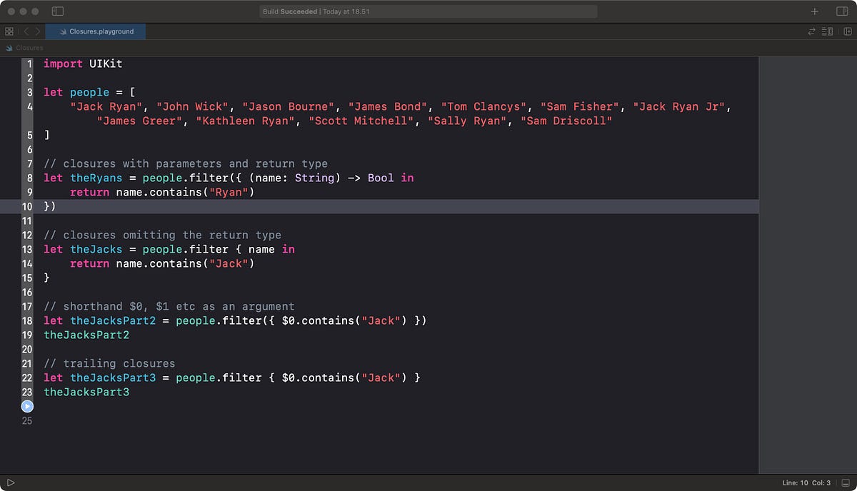 Closure in Swift Programming Language | by Hidayat Abisena | Medium