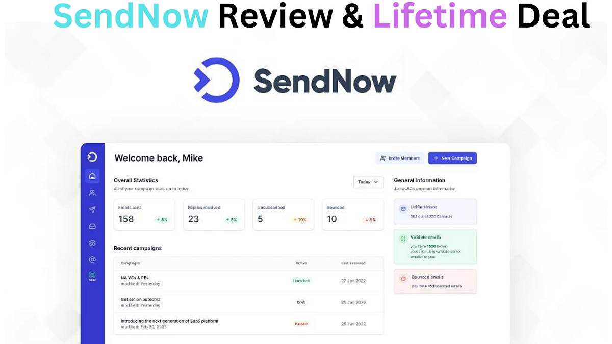 SendNow Review & Lifetime Deal-$59 |Save 87% | by Abir Hossen Roni | Medium