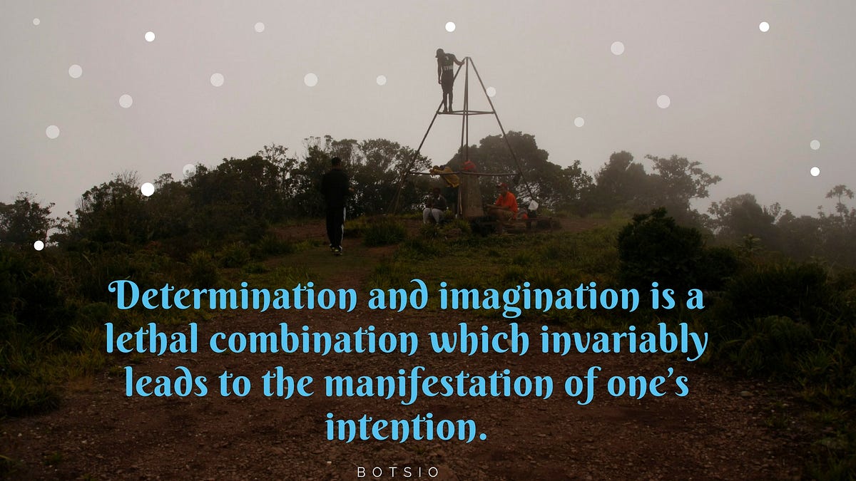 Lessons For My Son. Imagination & Determination | by Kojo Nyame | Medium