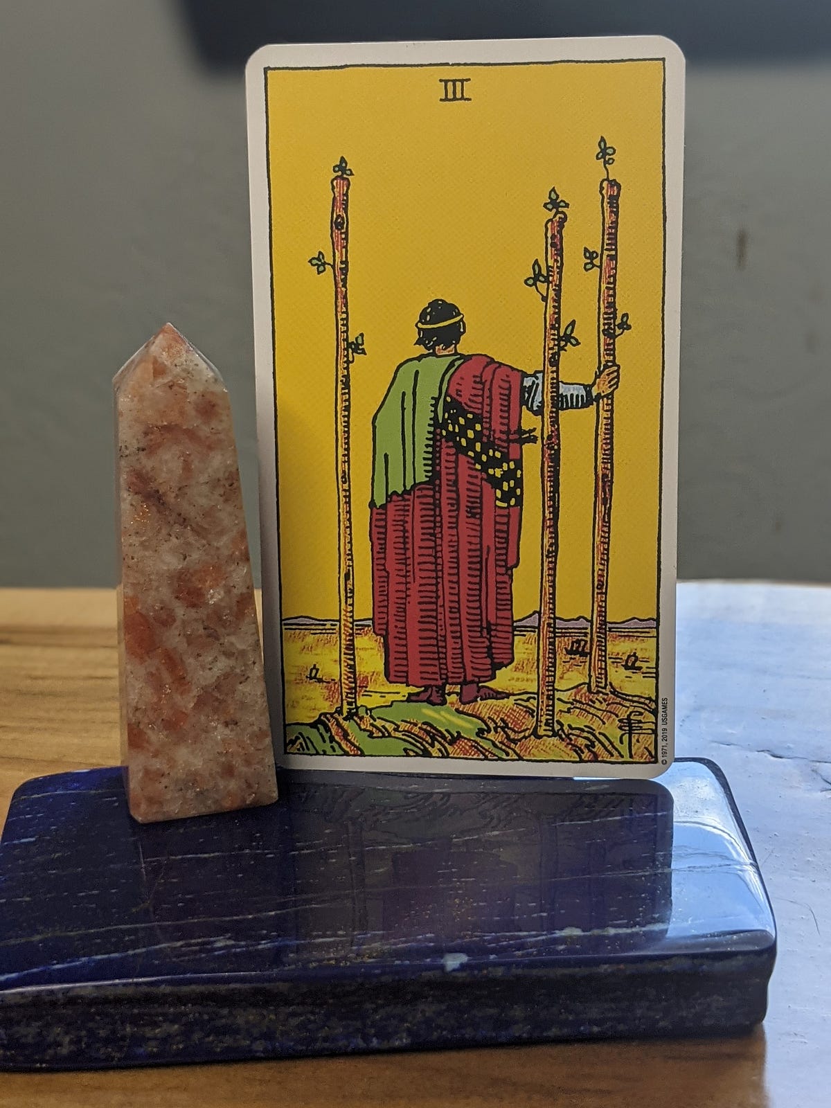 Tarot Lesson Of The Week — The Three Of Wands | by Chelsea Mancini | Medium