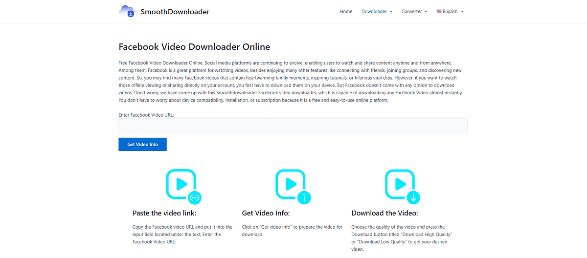 How to Easily Download Facebook Videos with Smoothdownloader | by ...