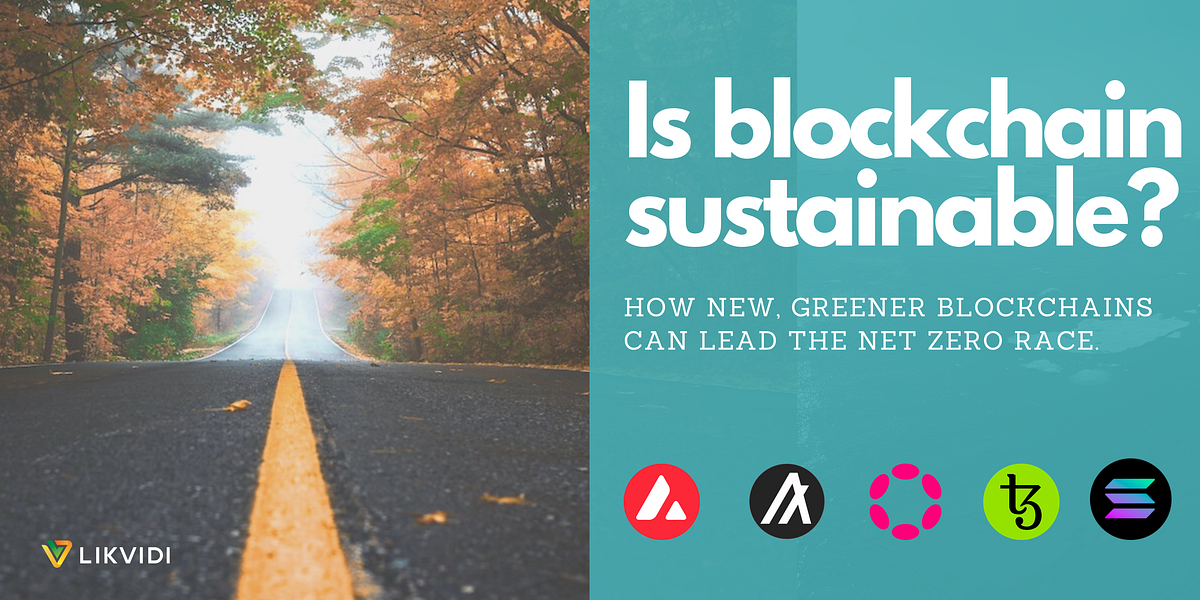 Eco-friendly blockchains have arrived. | by Freya Stevens | Medium