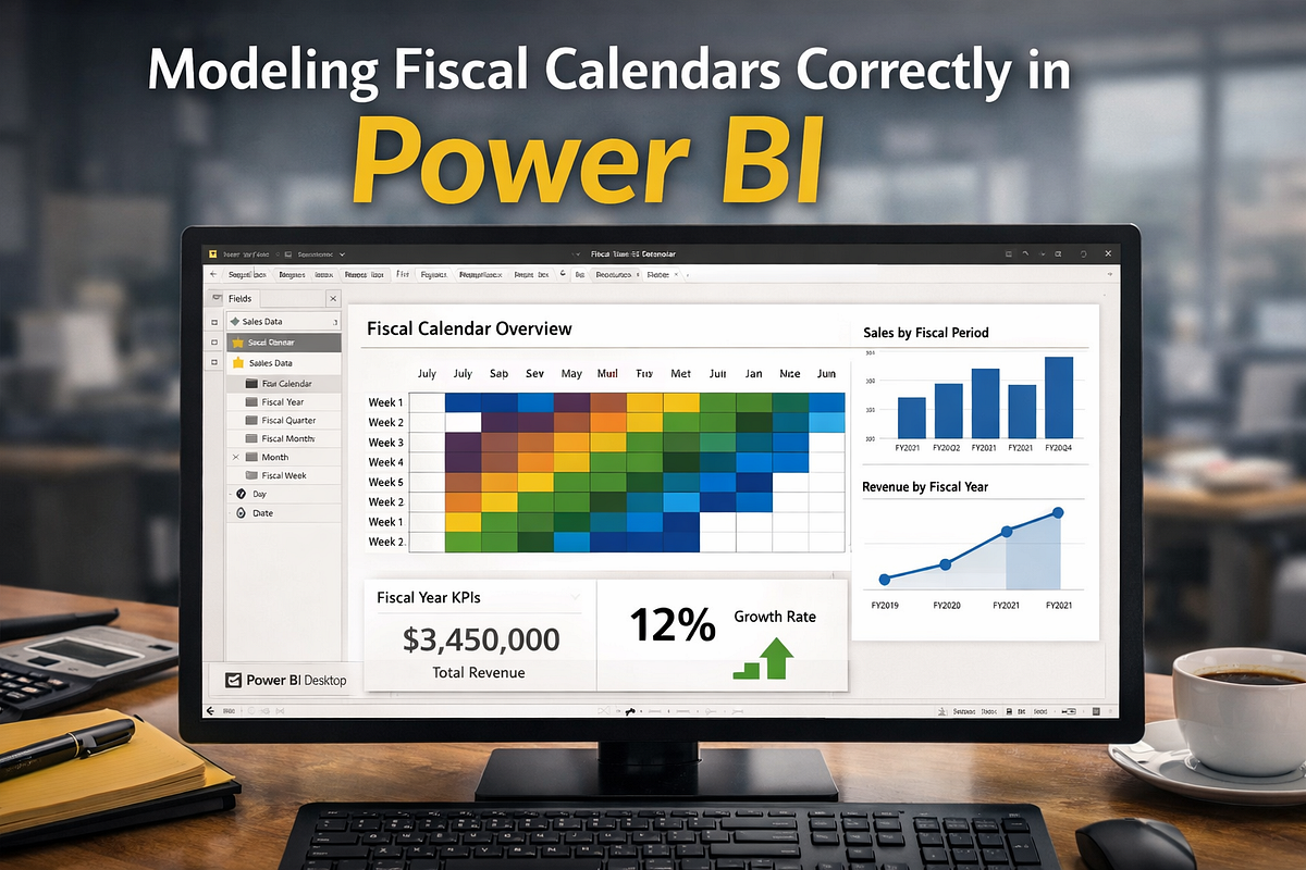 Modeling Fiscal Calendars Correctly in Power BI: A Practical Guide for ...