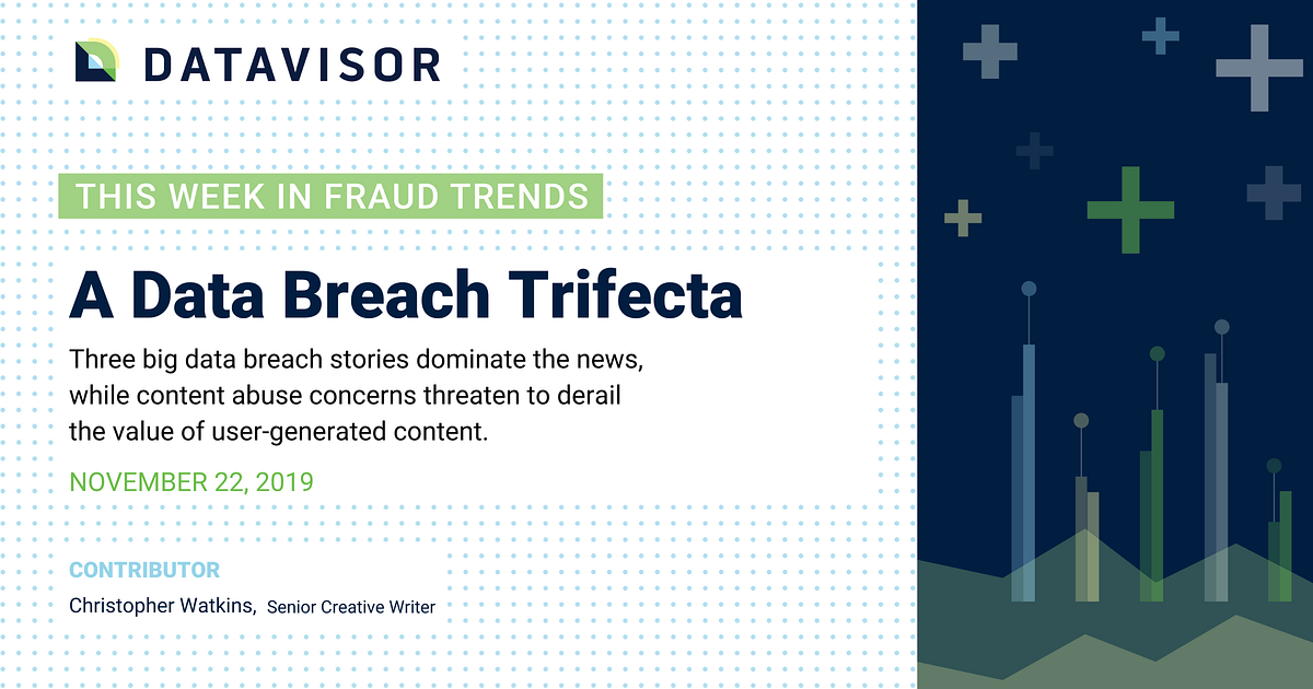 A Data Breach Trifecta. Three big data breach stories dominate… | by ...