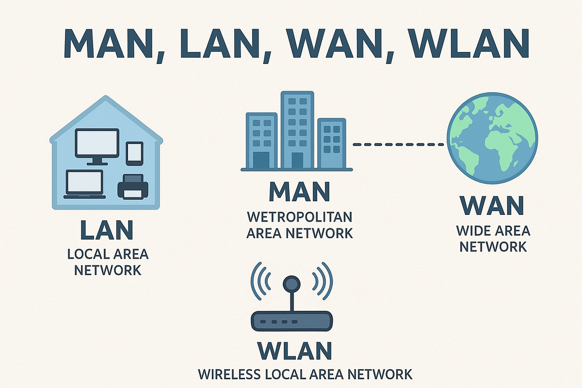 Day 32- MAN, LAN, WAN, WLAN for Absolute Beginners | by unica 02 | OSINT Team