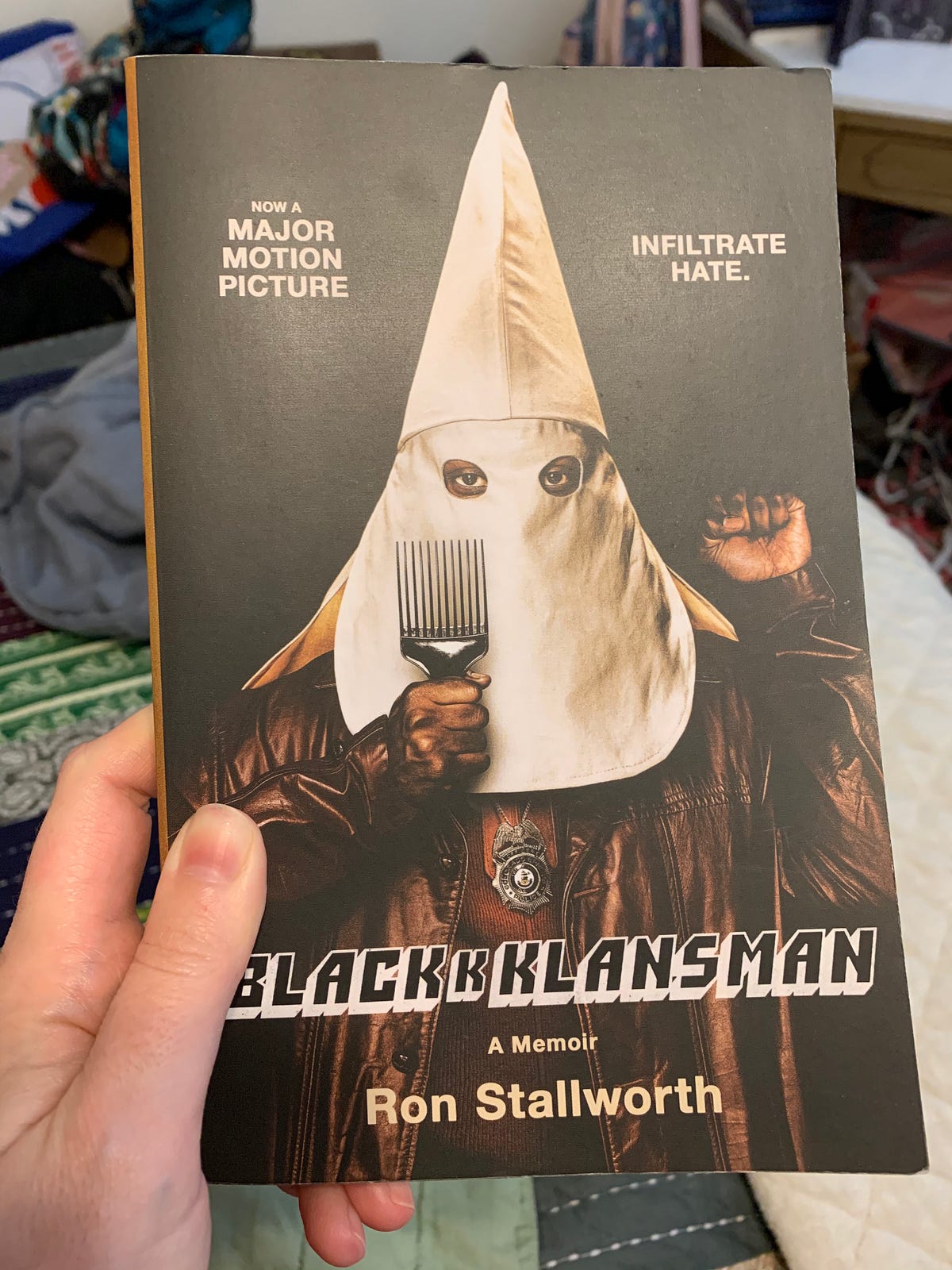 Blackkklansman Review. Book by Ron Stallworth. | by Grace Lynch | Medium