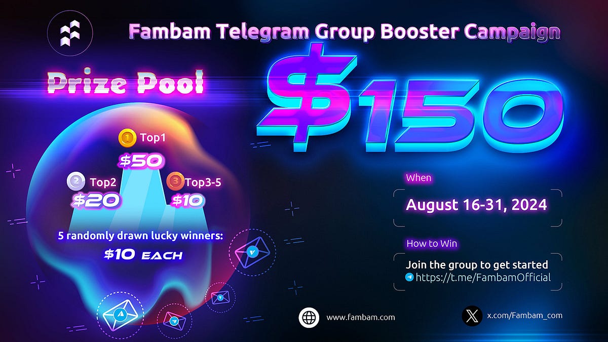 Supercharge Your Fambam Journey: Announcing our Telegram Community ...