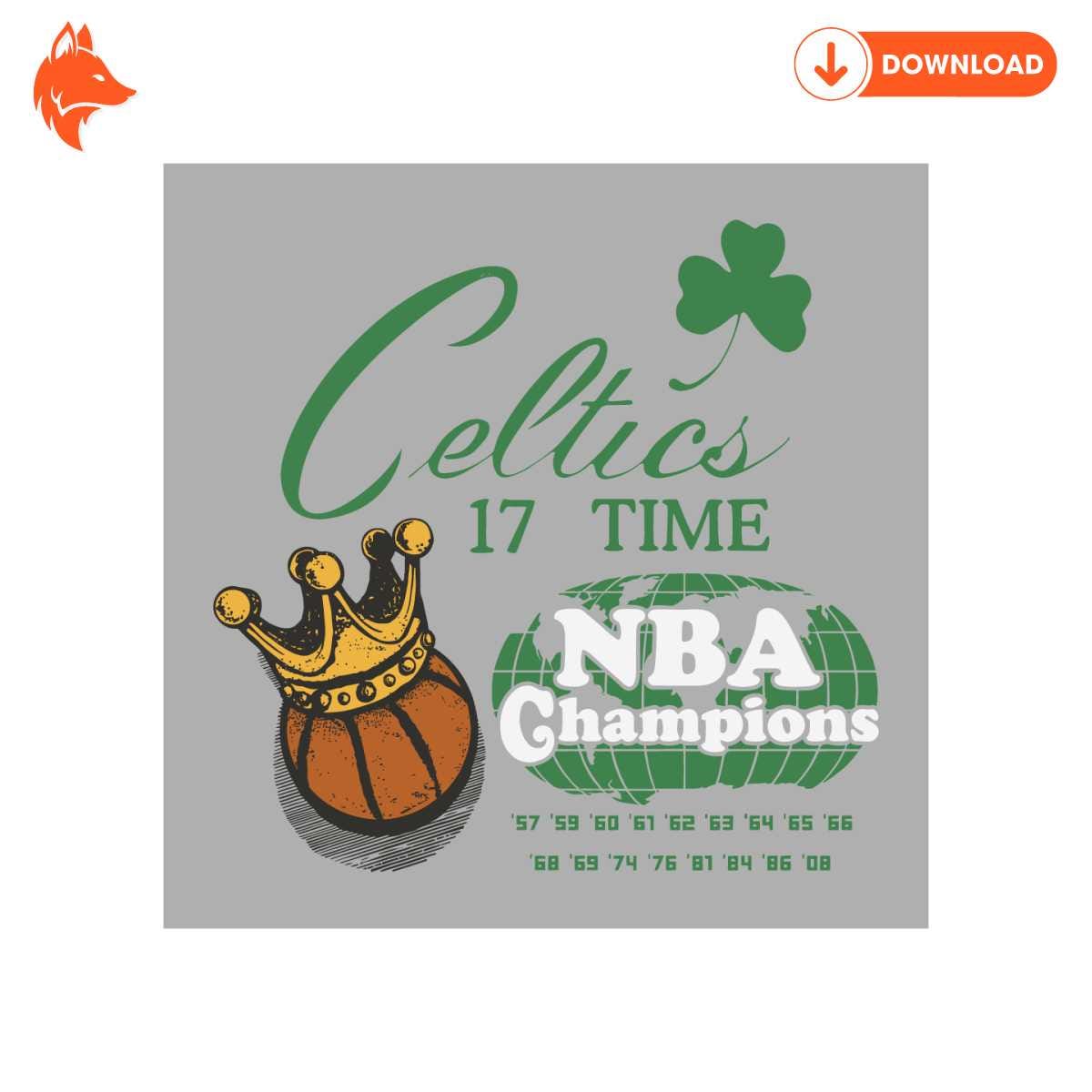 Free Celtics 17 Time NBA Champions SVG - Ruth Ohara - Medium