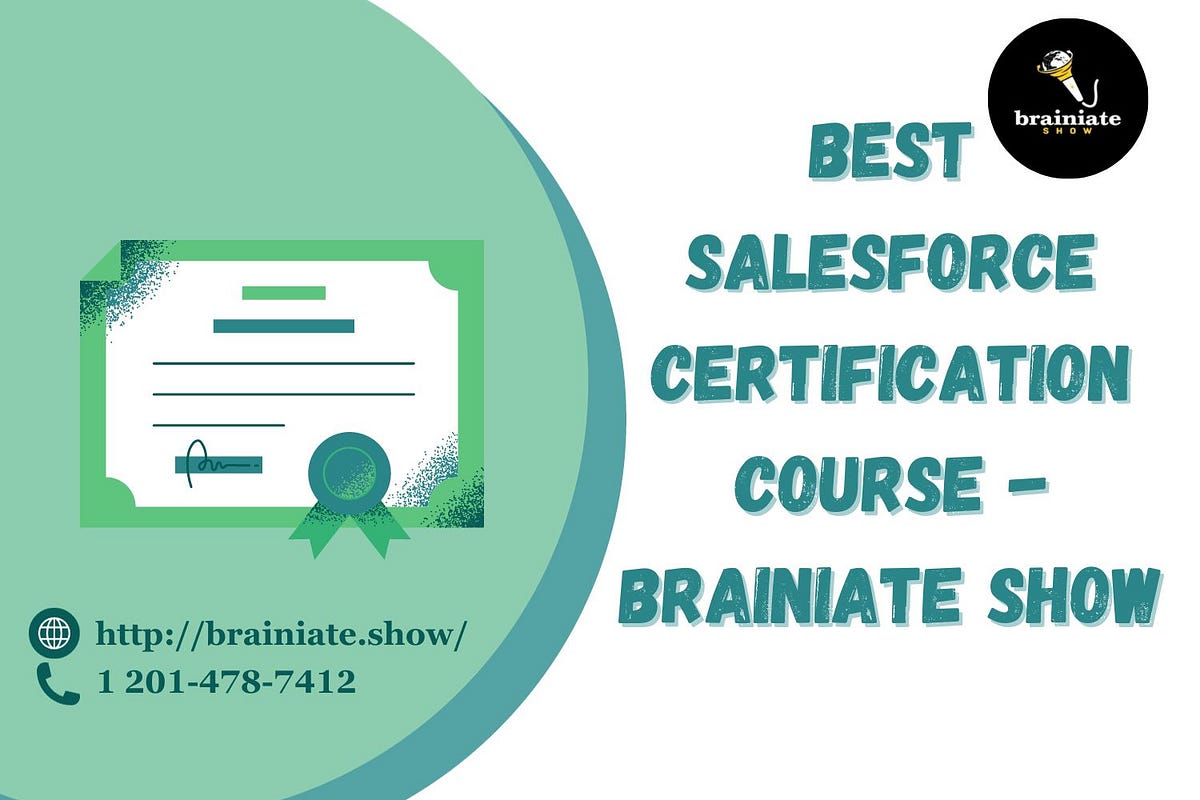 Best Salesforce Certification Course — Brainiate Show - Brainiate Show ...