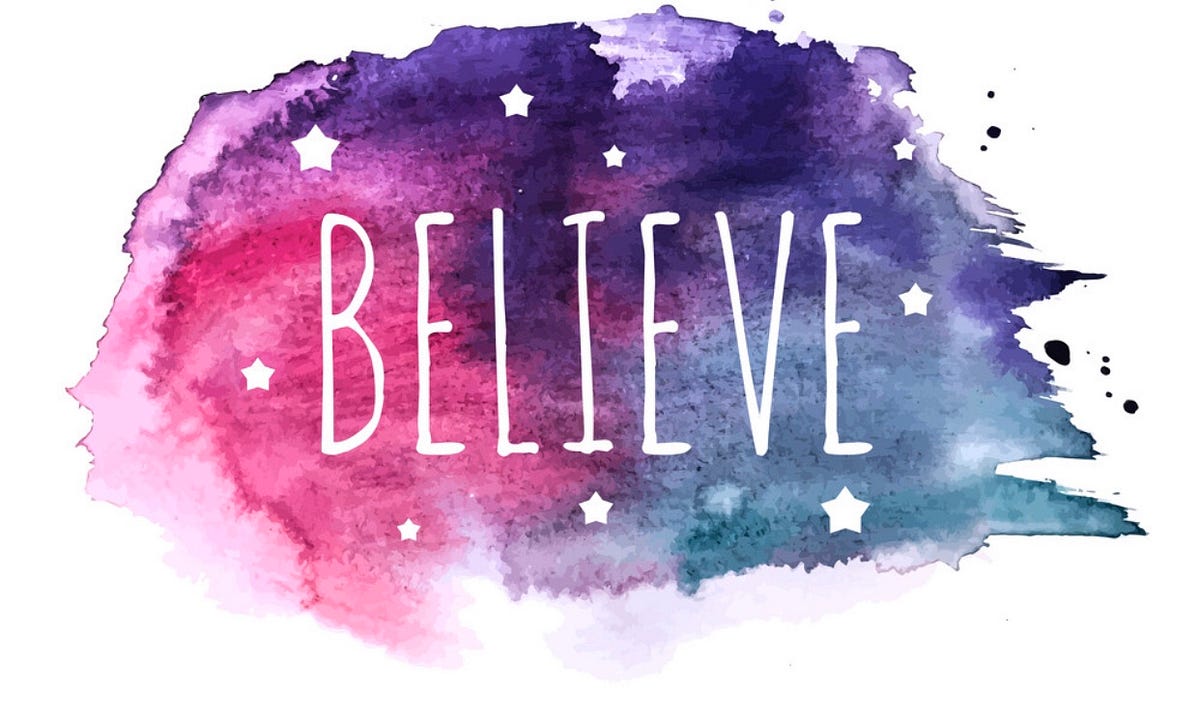 If thou canst believe. My faith coach/hope pusher and I have… | by ...