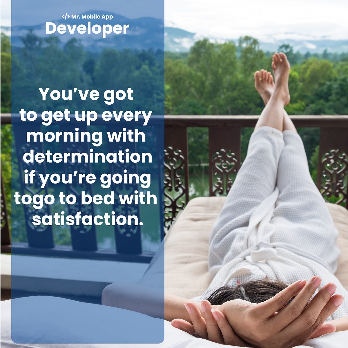 Monday motivation - MrMobileapp Developer - Medium