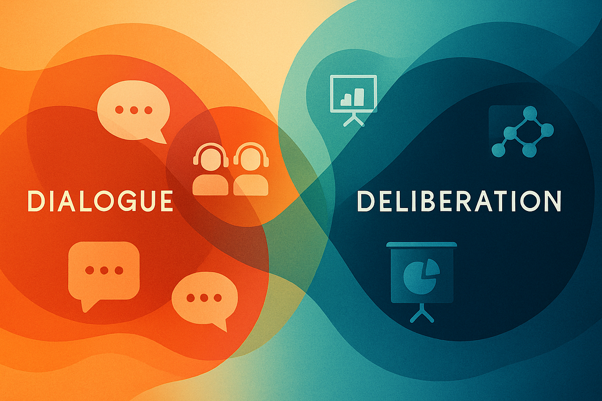 Dialogue or Deliberation? Choosing the Right Digital Tools | by Eunhye ...