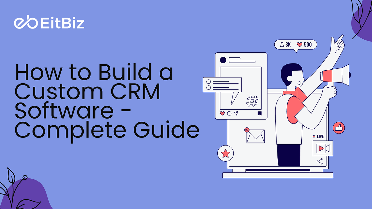 How to Build a Custom CRM Software — Complete Guide | by EitBiz | Jun, 2024 | Medium