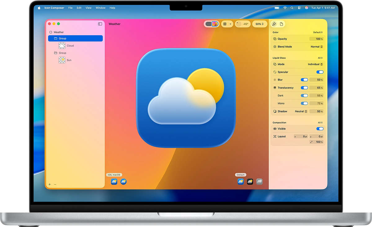 Adapting App Icons for iOS 26’s Liquid Glass Style | by Hui Wang | Medium
