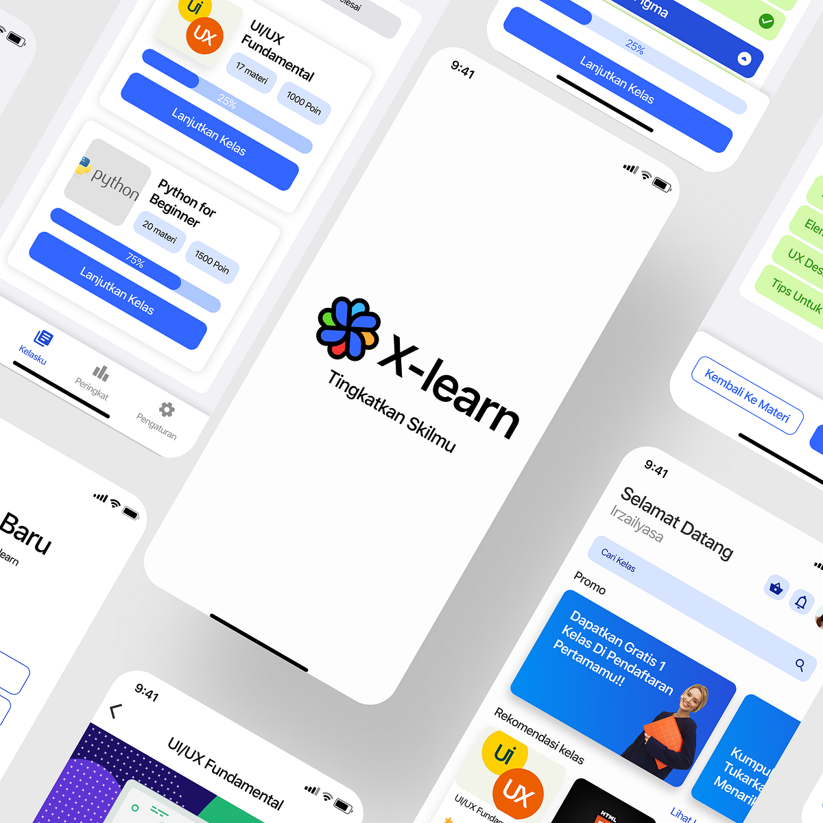 X-learn UX Case Study. Tingkatkan skilmu dimana saja dan kapan… | by ...