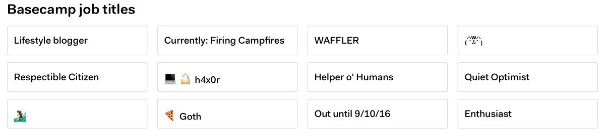 New in Basecamp 3: Profile Cards. Over the last year, we’ve noticed an ...