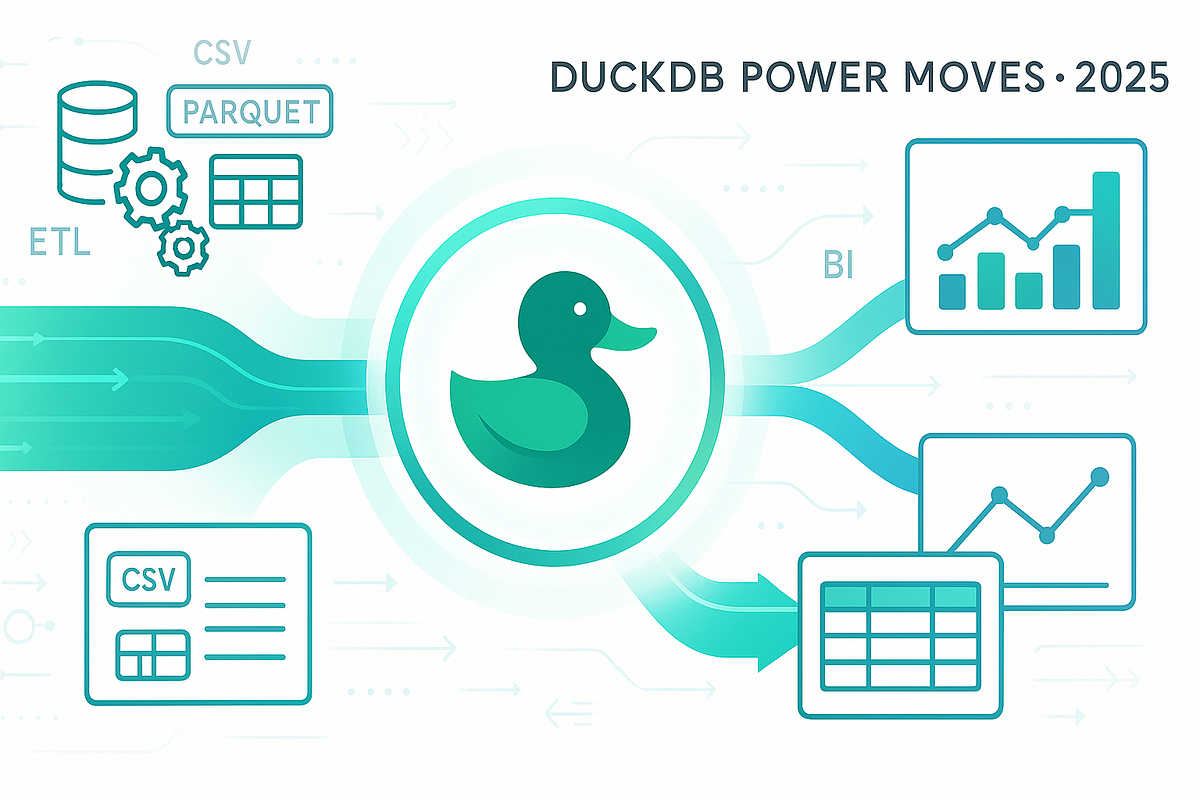 10 DuckDB Power Moves That Replace ETL, BI, and Data Marts | by Thinking Loop | Aug, 2025 | Medium