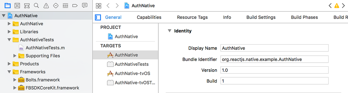 React Native/IOS Facebook Login with Native Modules | by Eric Loew | Medium