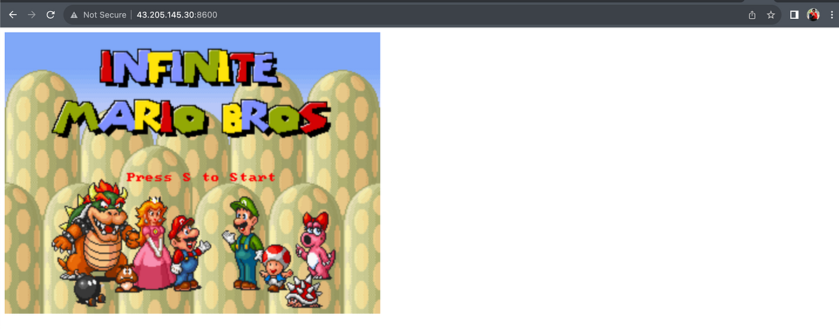 Deploying Mario game on Docker container | by rajeshmamuddu | Medium