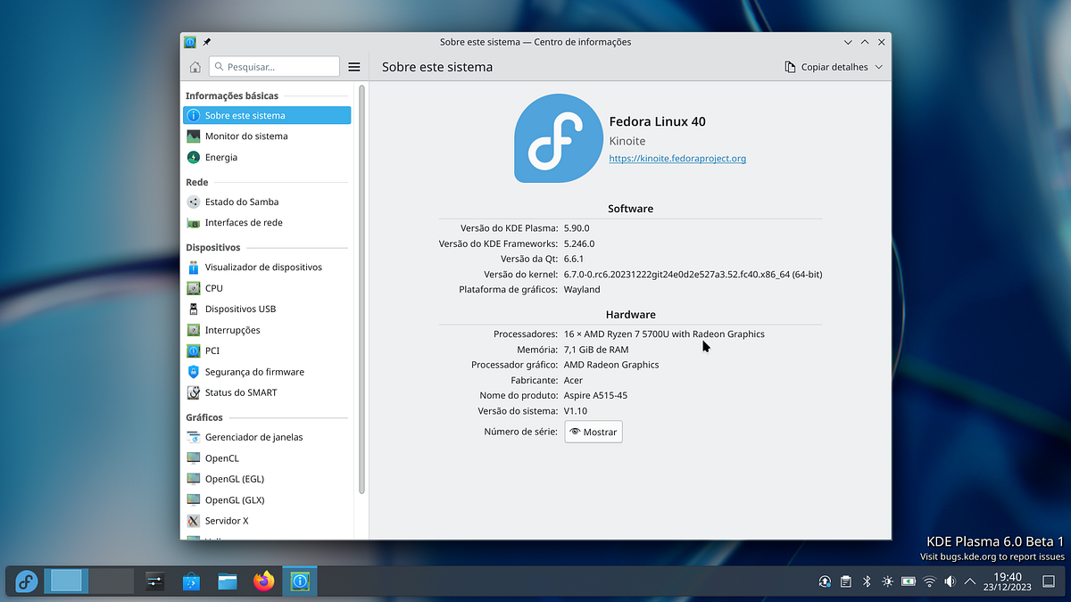 KDE Plasma 6.0 Beta 1 — Parte 1. Faz alguns meses que não dou uma… | by ...
