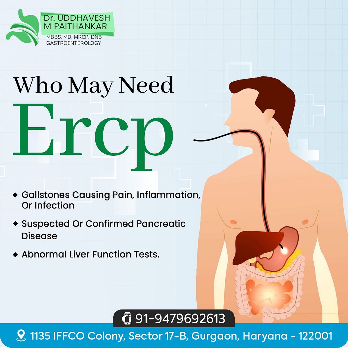 ERCP Treatment in Gurgaon — Dr Paithankar’s Clinic - Dr. Paithankar's ...