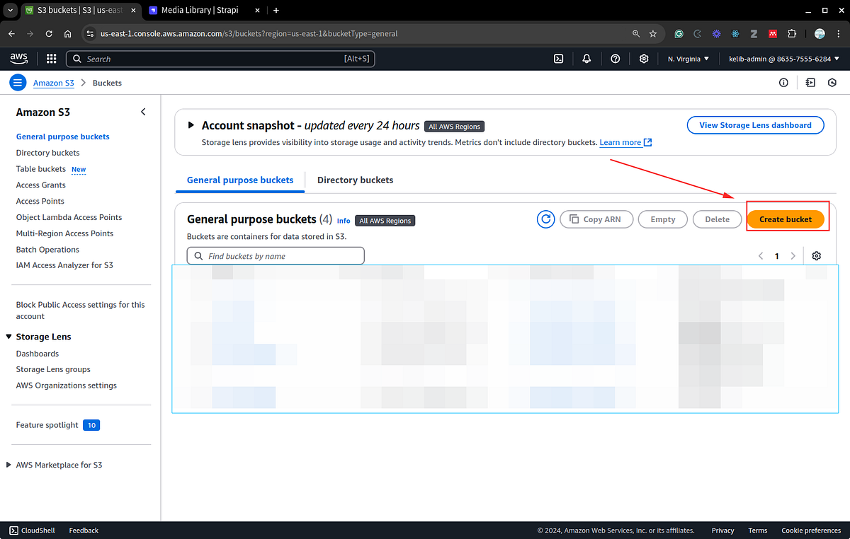 How to set up an AWS S3 bucket with Strapi for storing media resources ...