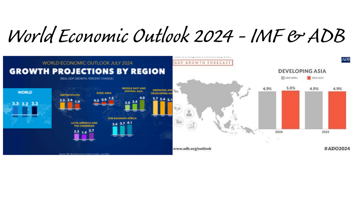 World Economic Outlook 2024 — IMF & ADB | by Nandini Dash | Jul, 2024 | Medium