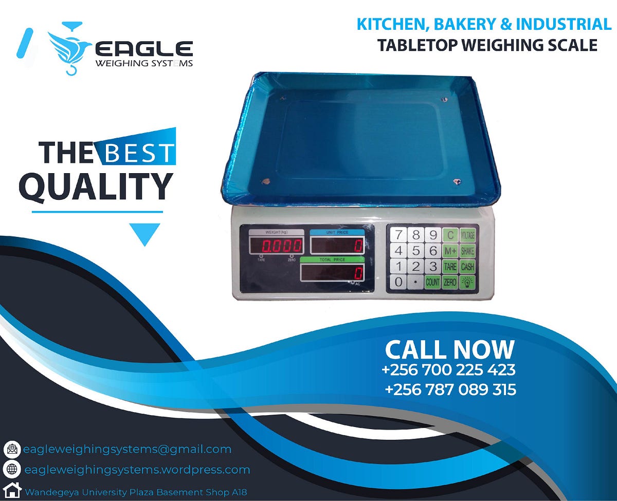 Accurate TableTop weighing scales Kampala | Medium