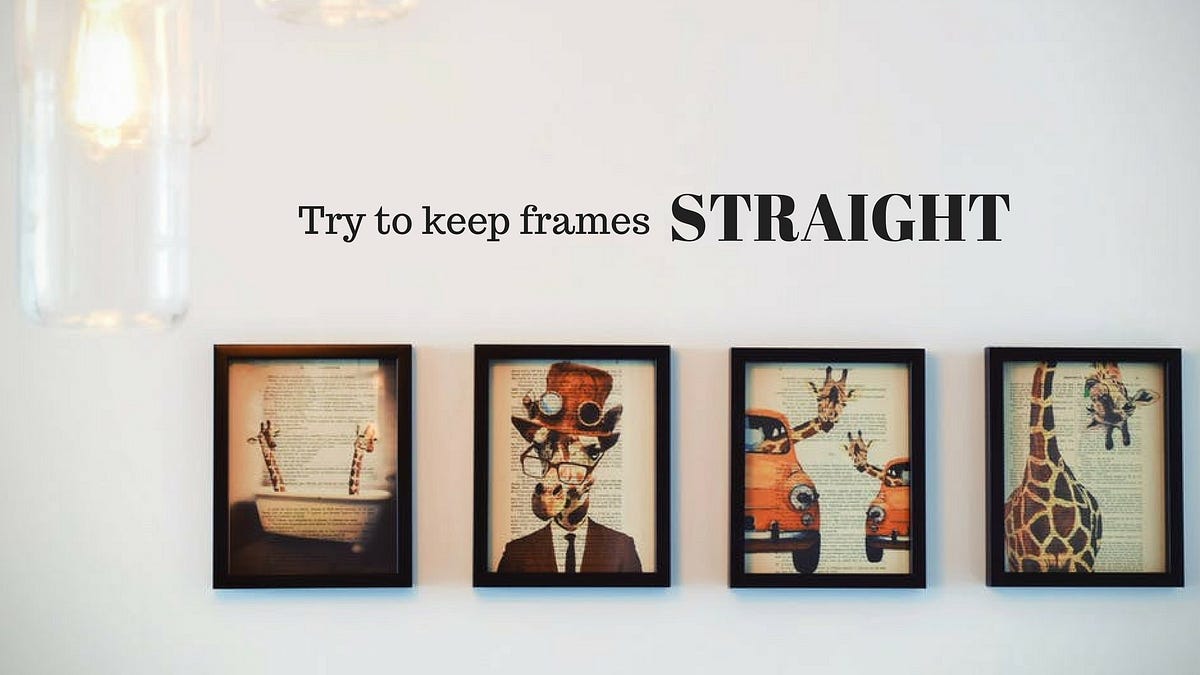 How To Keep Picture Frames Straight? | by Southern Picture Framers | Medium